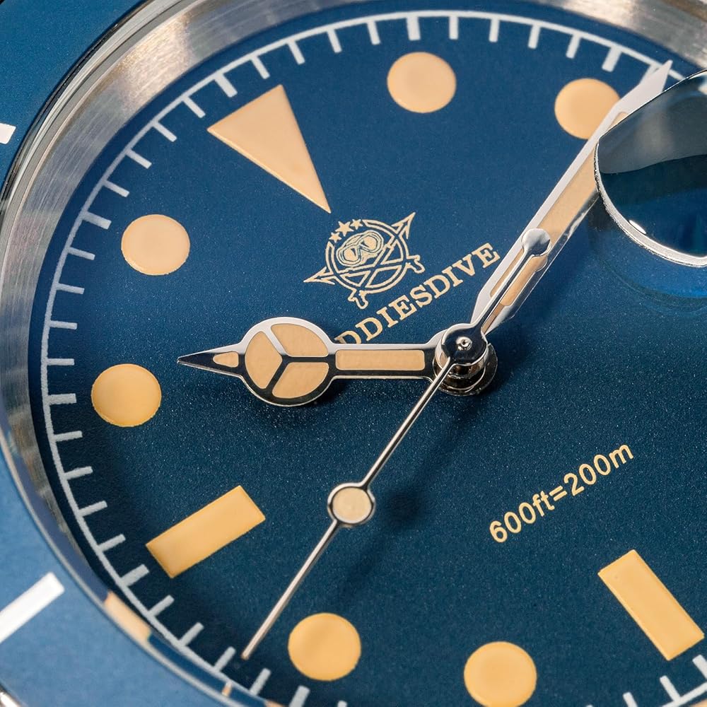 Addiesdive Submariner Azul Vintage 200 MT | G- Watches Chile